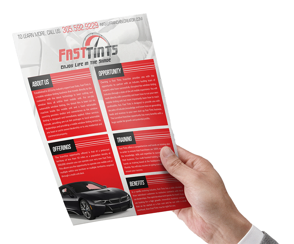 Mobile Franchise Opportunities | Make Money as a Fast Tints Franchisee